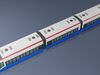 BTS Skytrain cartoon low poly 3D model | CGTrader