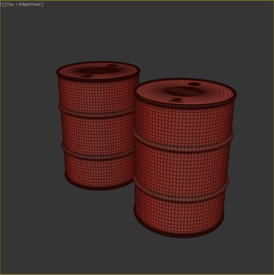 3D model Shell Barrel Clean VR / AR / low-poly | CGTrader