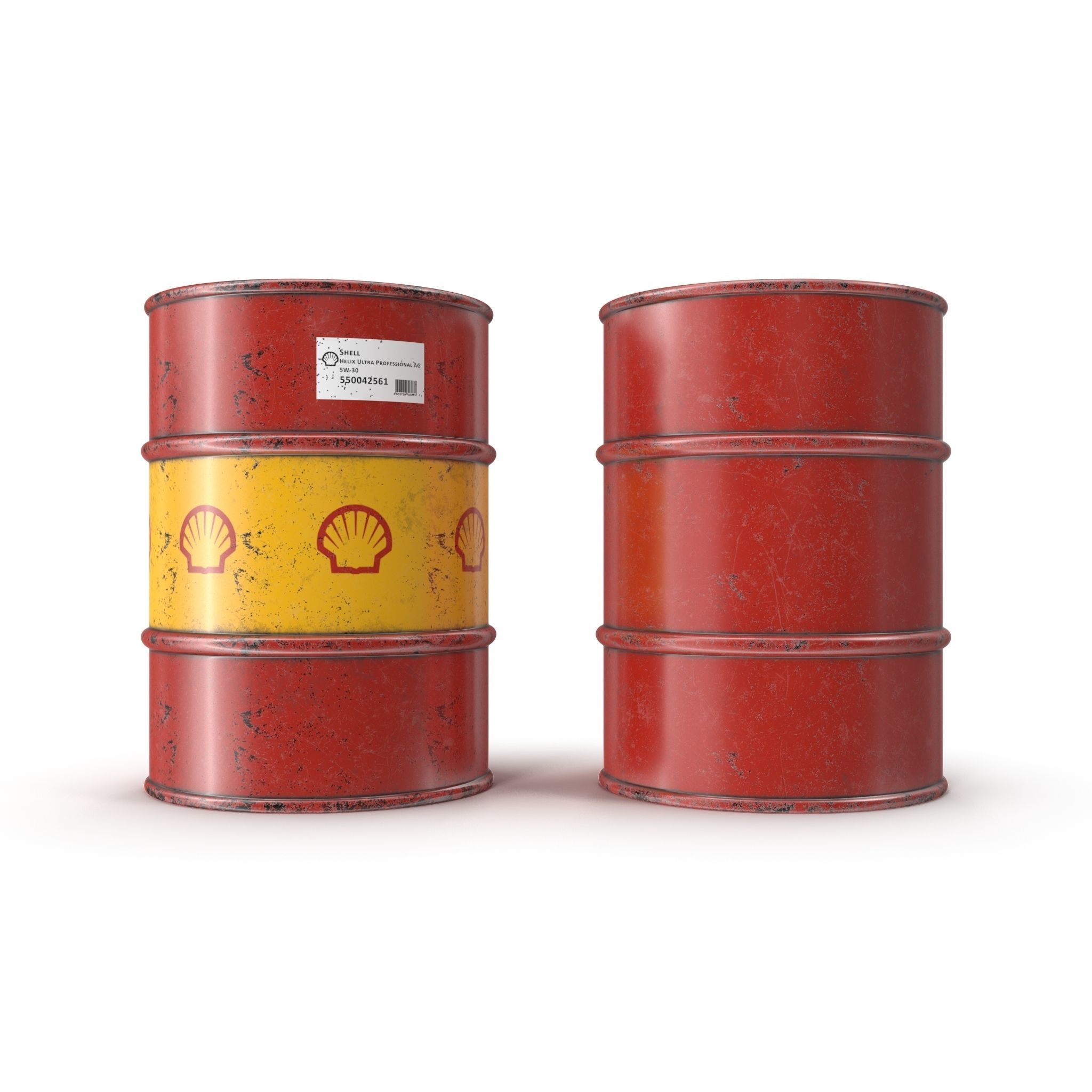 Shell Barrel Collection VR / AR / low-poly | CGTrader