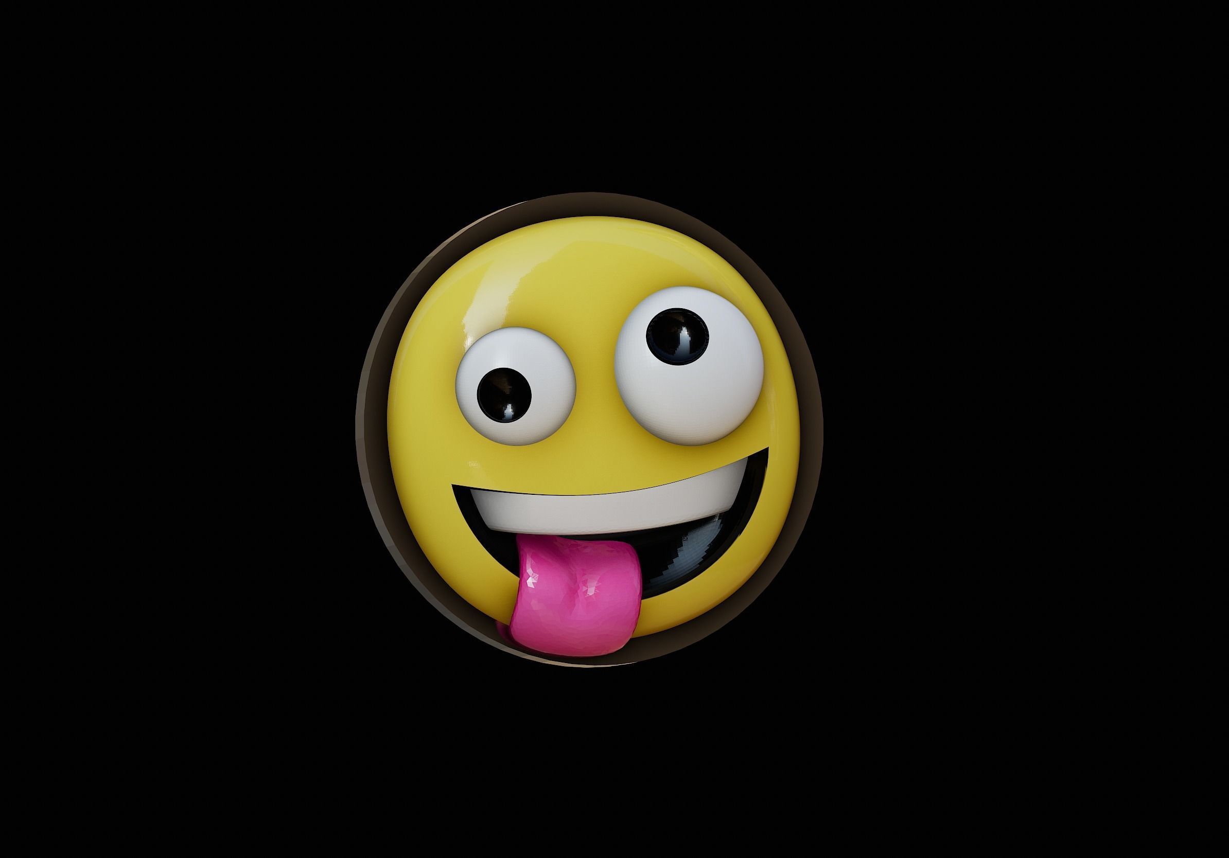 Smiley Face 3D model | CGTrader