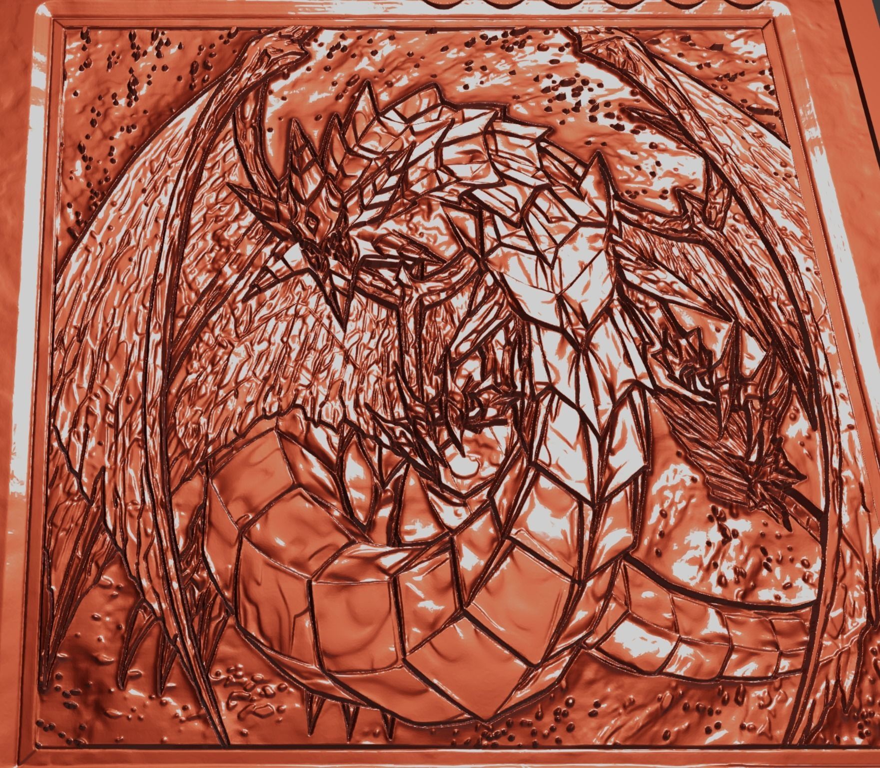 Brionac Dragon of the Ice Barrier - yugioh free 3D model 3D printable ...