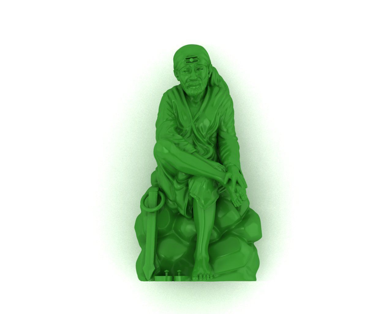 SAI BABA hand rakha huya 3D model 3D printable | CGTrader