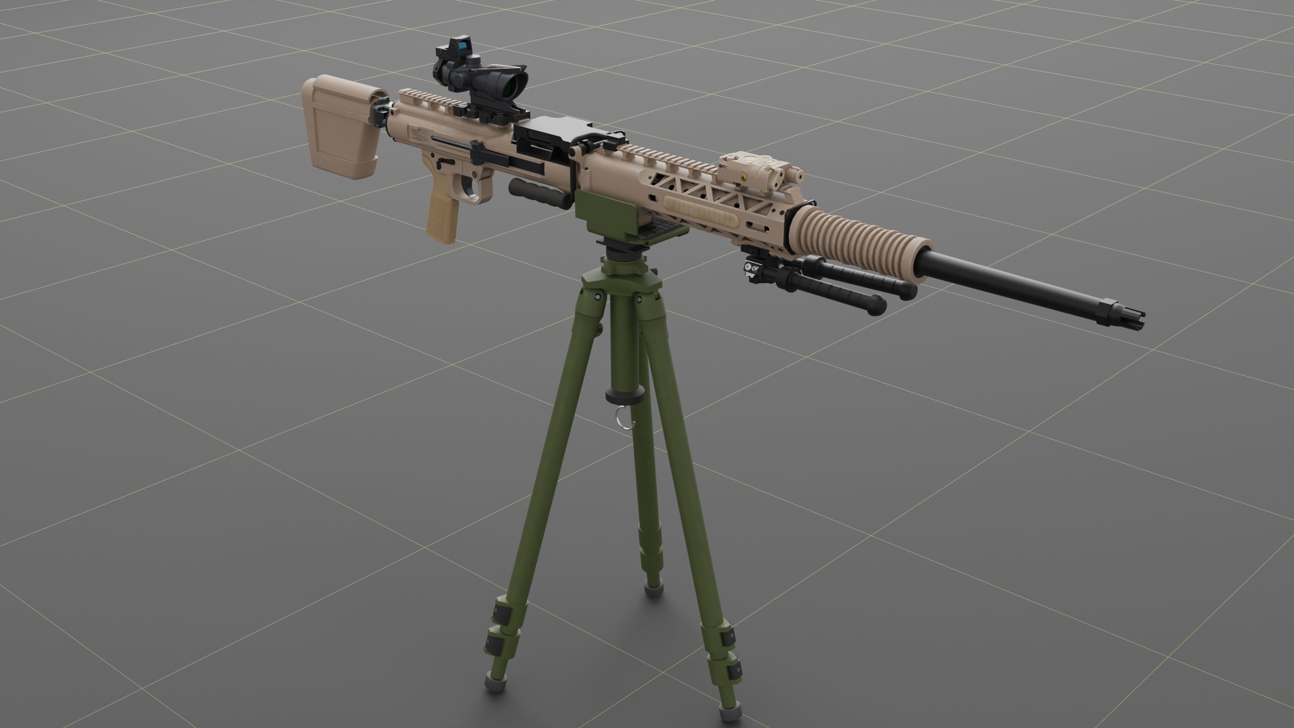 3D model Ohio ordinance Works REAPR VR / AR / low-poly | CGTrader