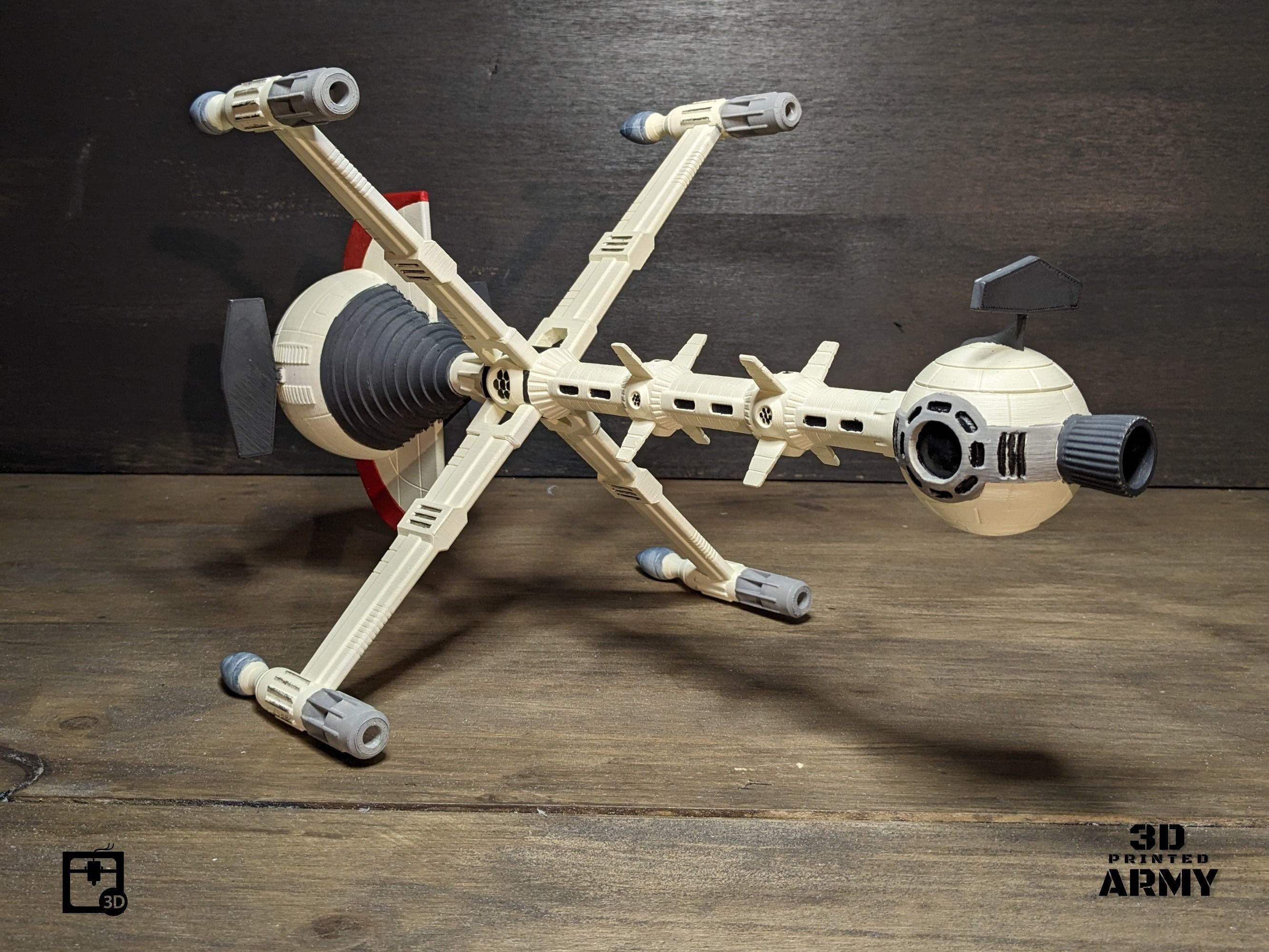 CyberLAB starship - Captain FLAM- 3D print files 3D model 3D printable ...