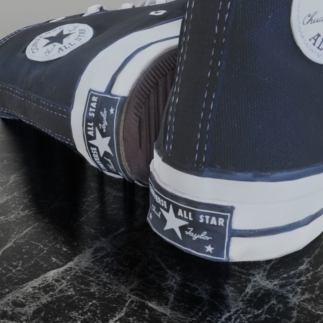 3D model CONVERSE ALL STAR 3D SHOES VR / AR / low-poly | CGTrader