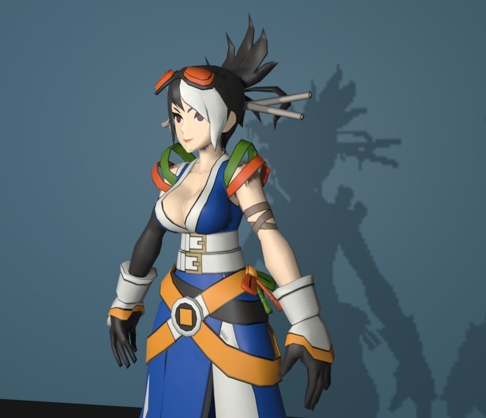 kirir dnf 3D model animated rigged | CGTrader