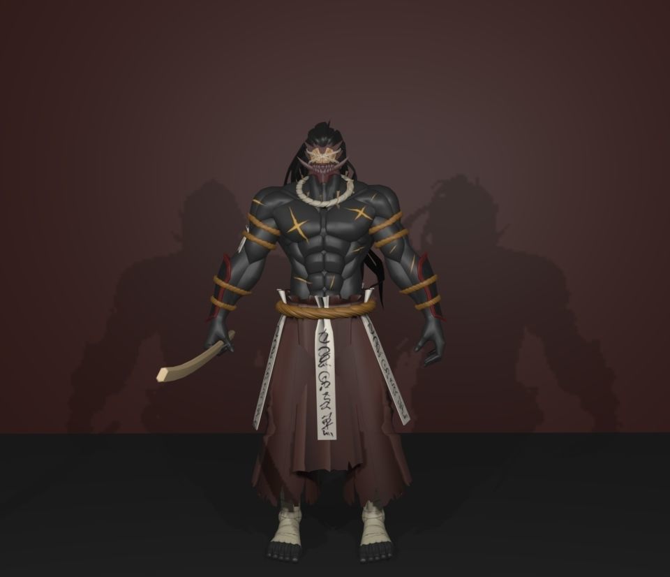 dnf doul spirit 3D model animated rigged | CGTrader