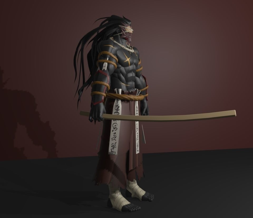 dnf doul spirit 3D model animated rigged | CGTrader