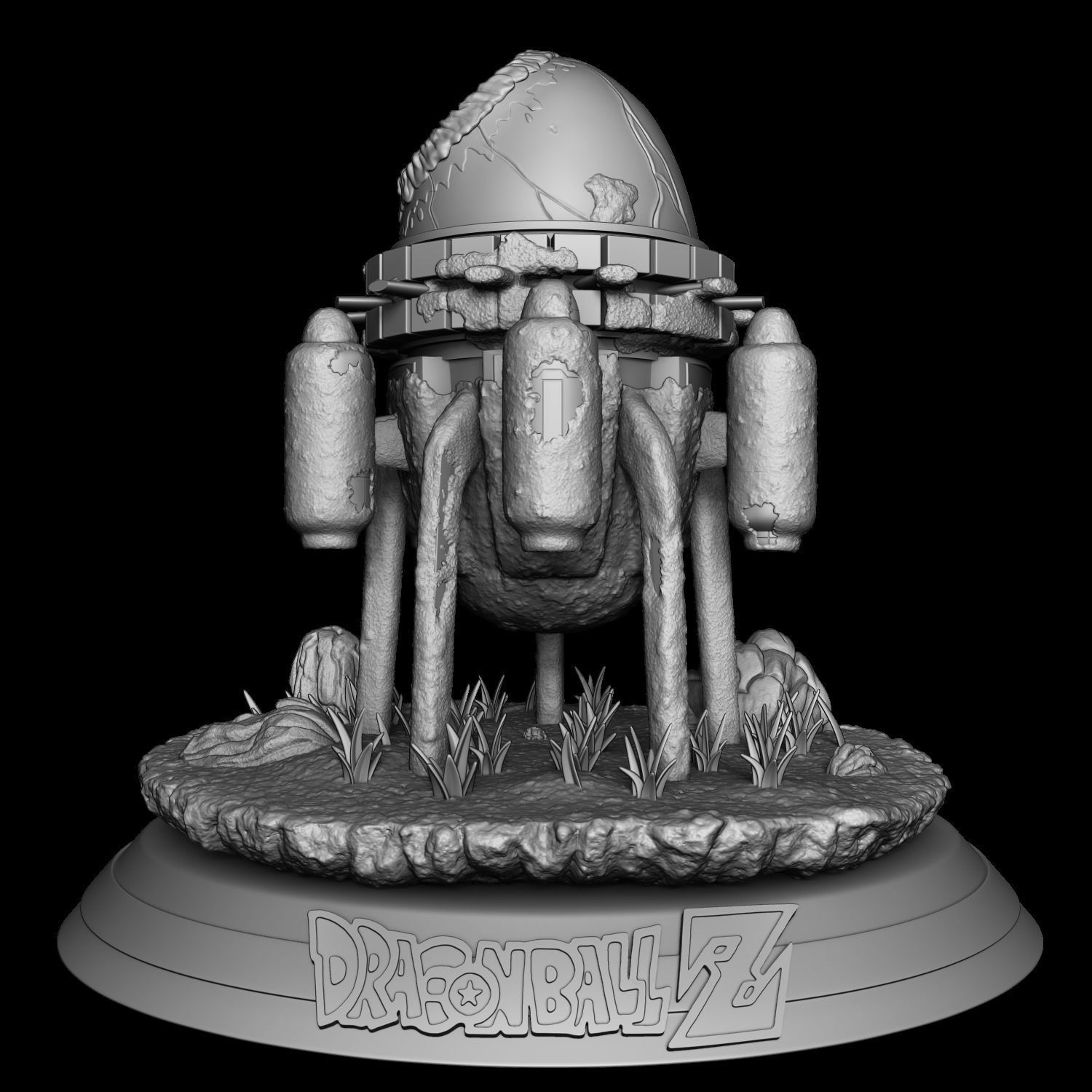 Trunks time machine - Dragon Ball Z 3D model 3D printable | CGTrader