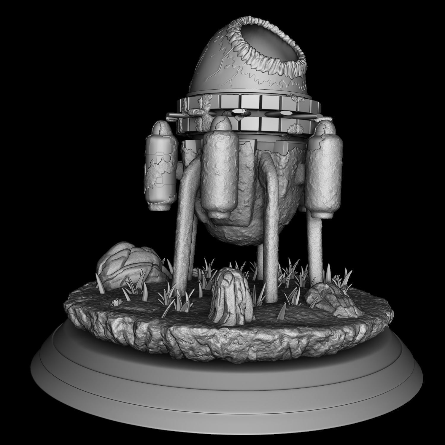 Trunks time machine - Dragon Ball Z 3D model 3D printable | CGTrader