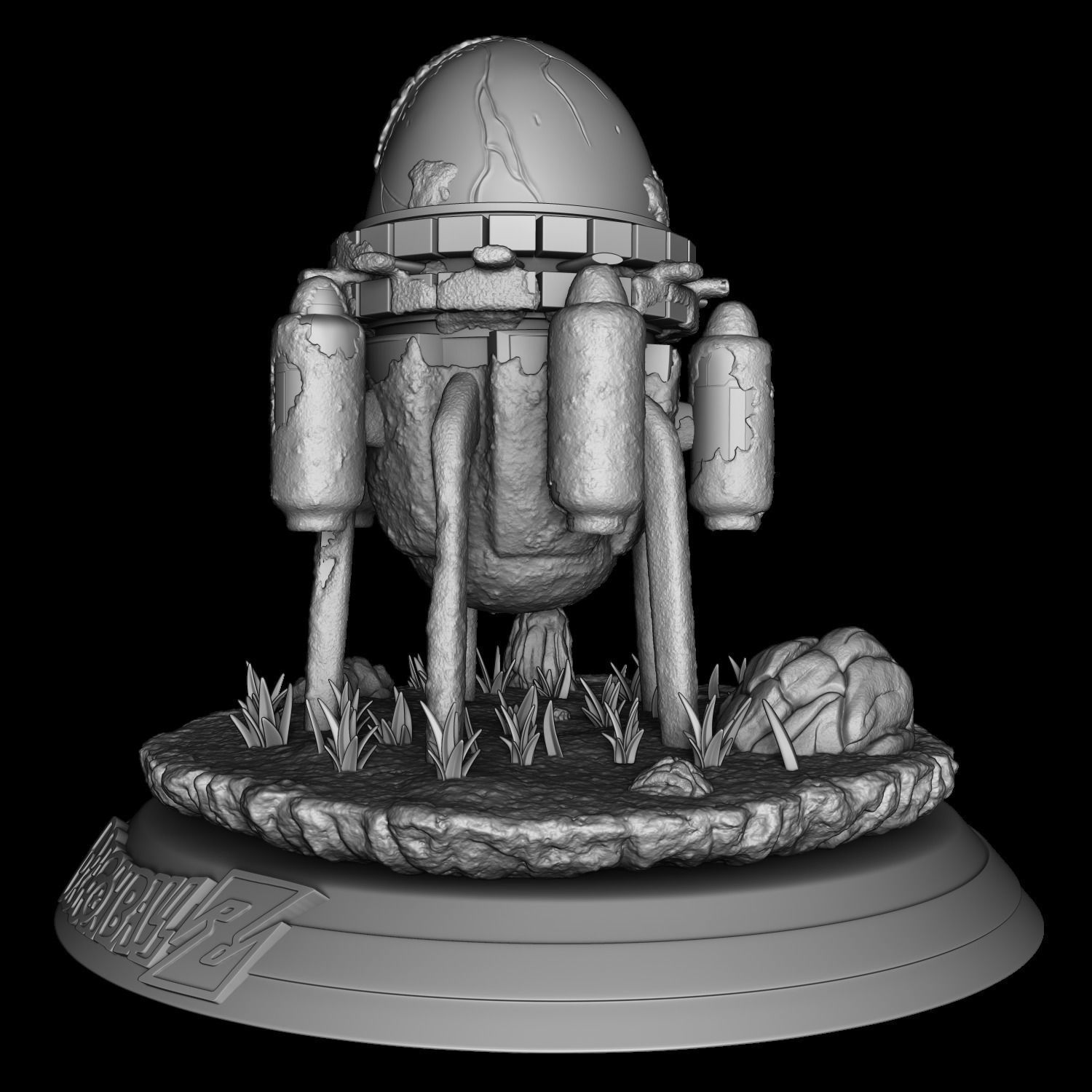 Trunks time machine - Dragon Ball Z 3D model 3D printable | CGTrader