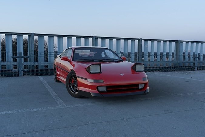 3D model Toyota MR2 SW20 Rev2 VR / AR / low-poly | CGTrader