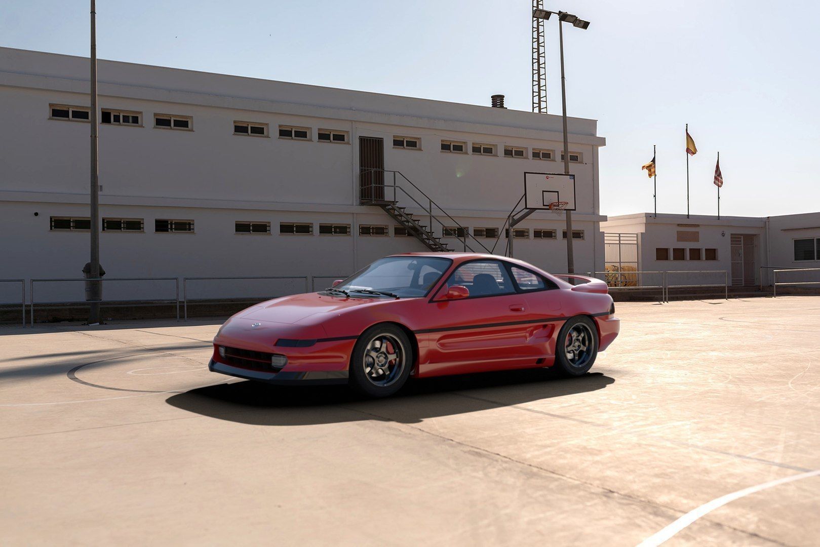 3D model Toyota MR2 SW20 Rev2 VR / AR / low-poly | CGTrader