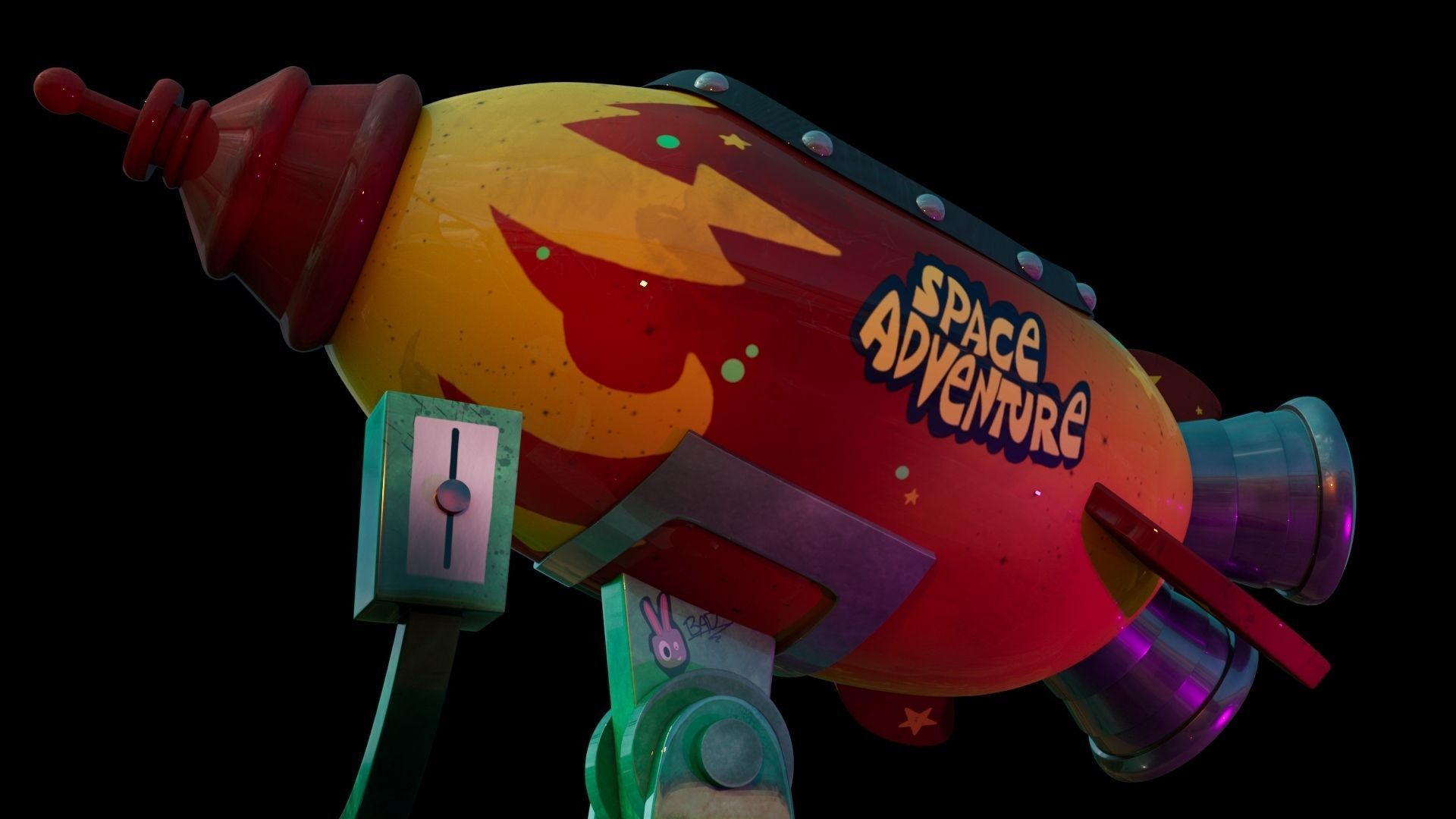 3D model Rocket Lilo y Stitch VR / AR / low-poly | CGTrader