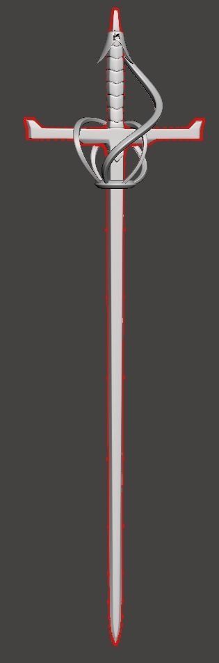 Irene Rapier Lantern and Handcannon from Arknights 3D model 3D ...