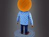 Bitcoin head man 3D model 3D printable | CGTrader