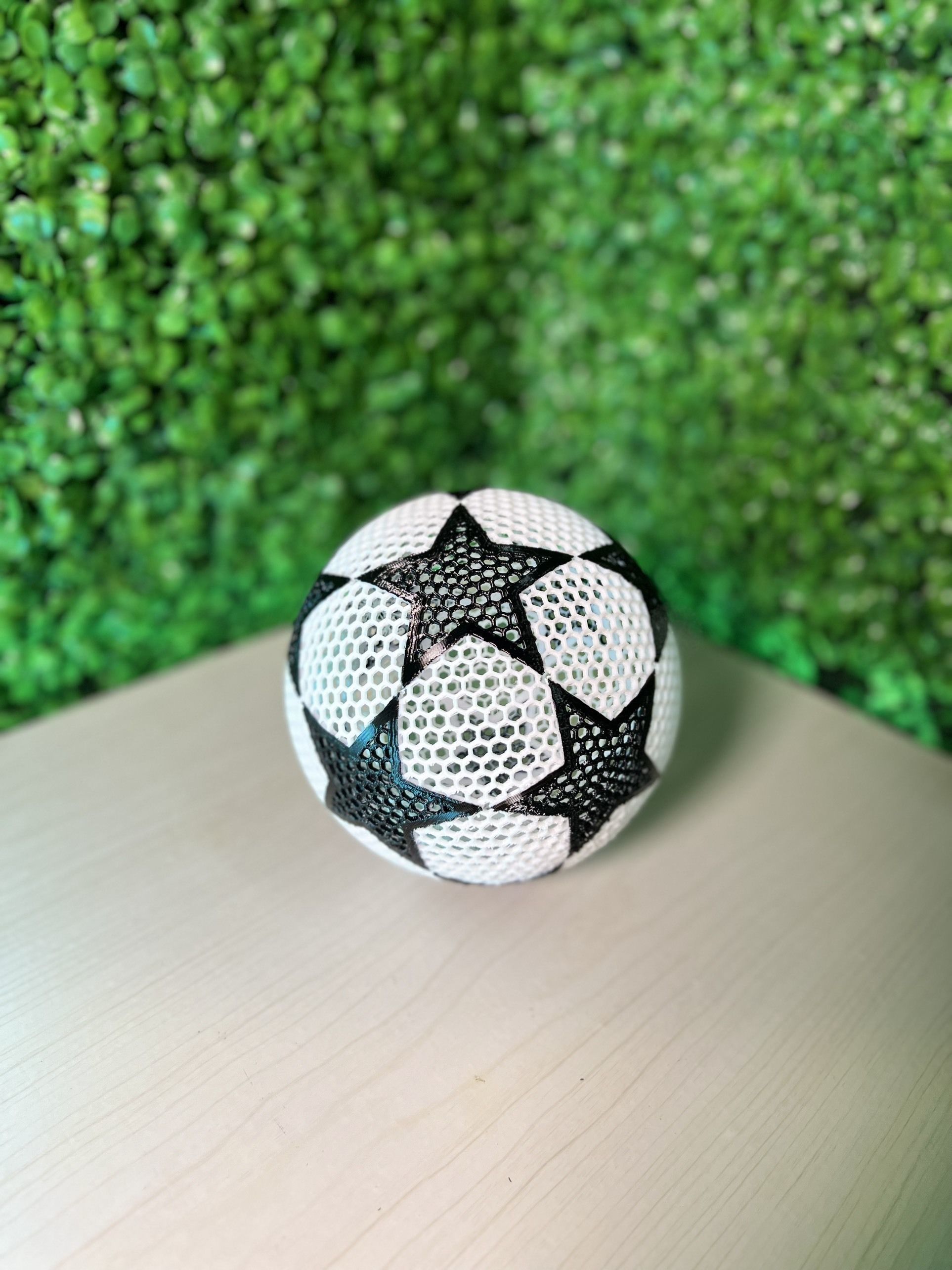 AIRLESS STAR BALL - SOCCER BALL WITH STAR - CHAMPION LEAGUE 3D model 3D ...