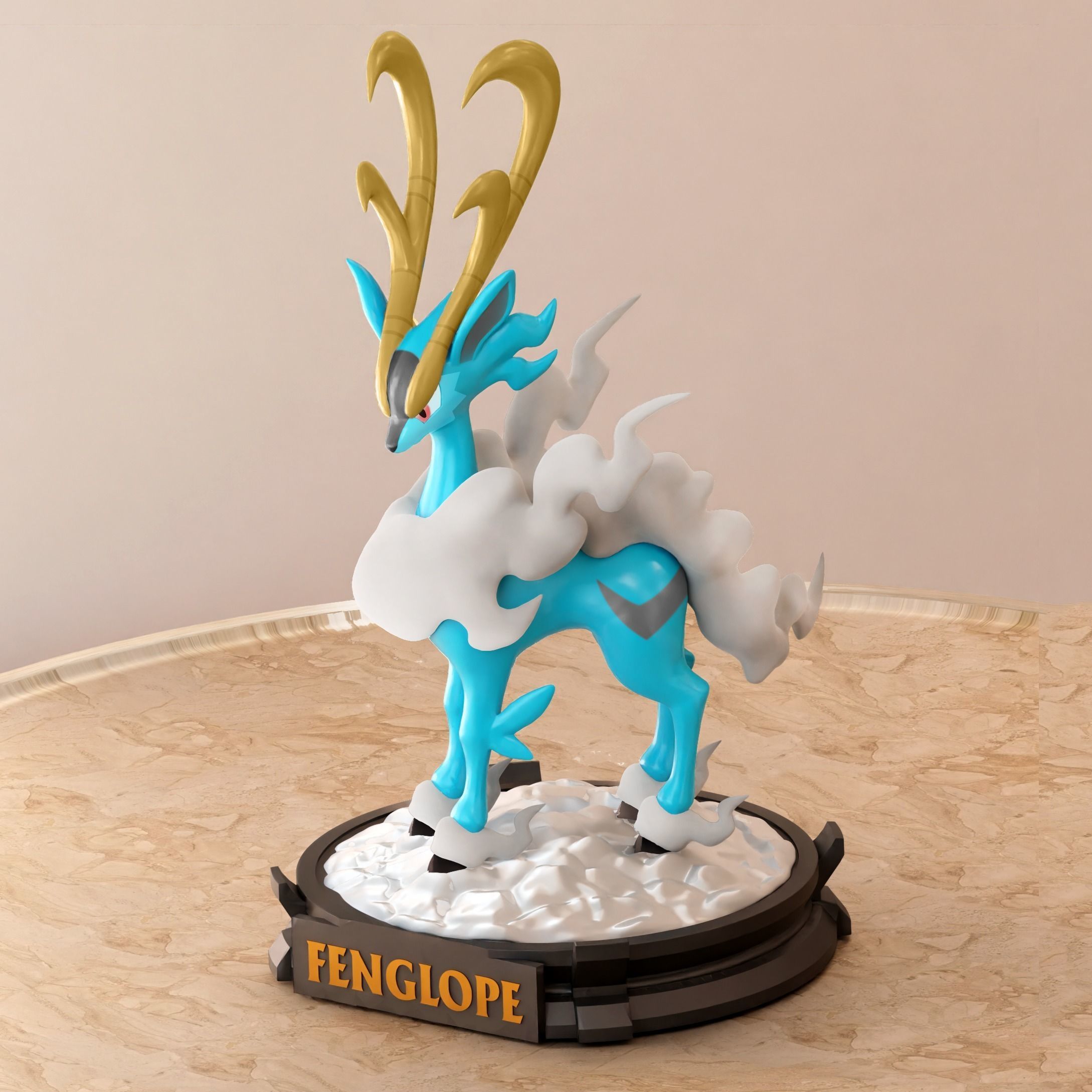 PALWORLD FENGLOPE 093 PAL 3D model 3D printable | CGTrader