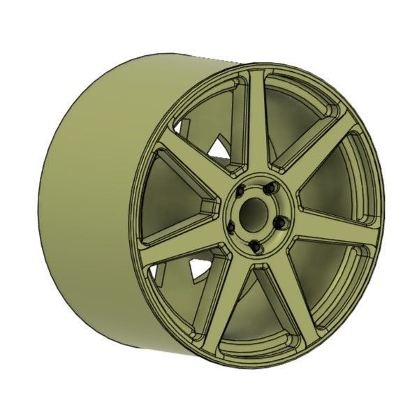 TSW BLANCHIMONT RIMS FOR DIECAST 64 SCALE 3D model 3D printable | CGTrader