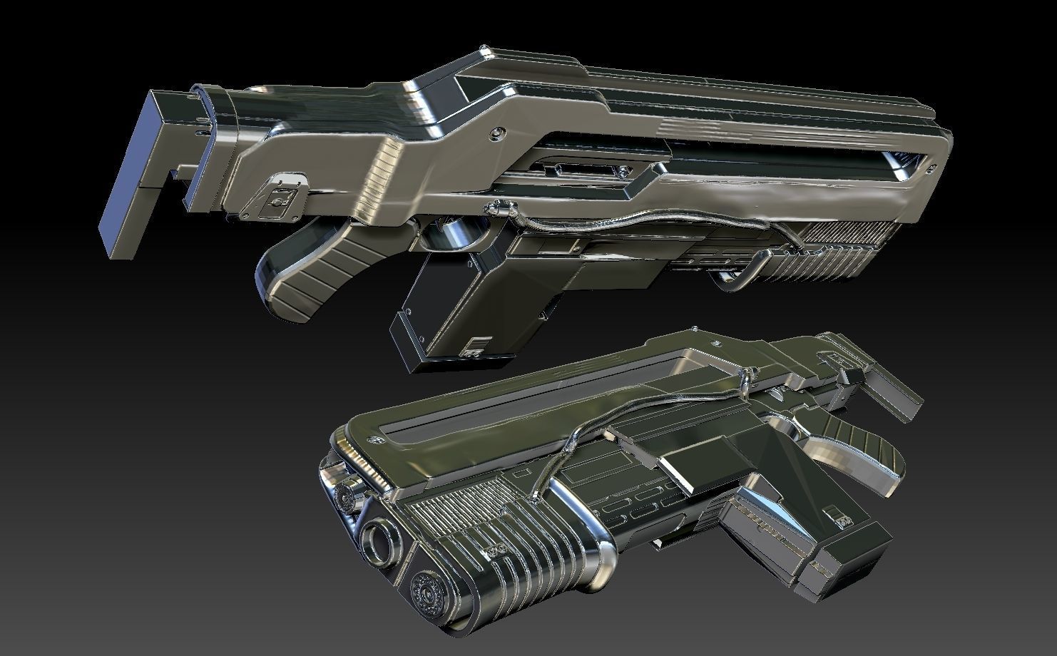 alien romulus inspired movie prop 3D model 3D printable | CGTrader