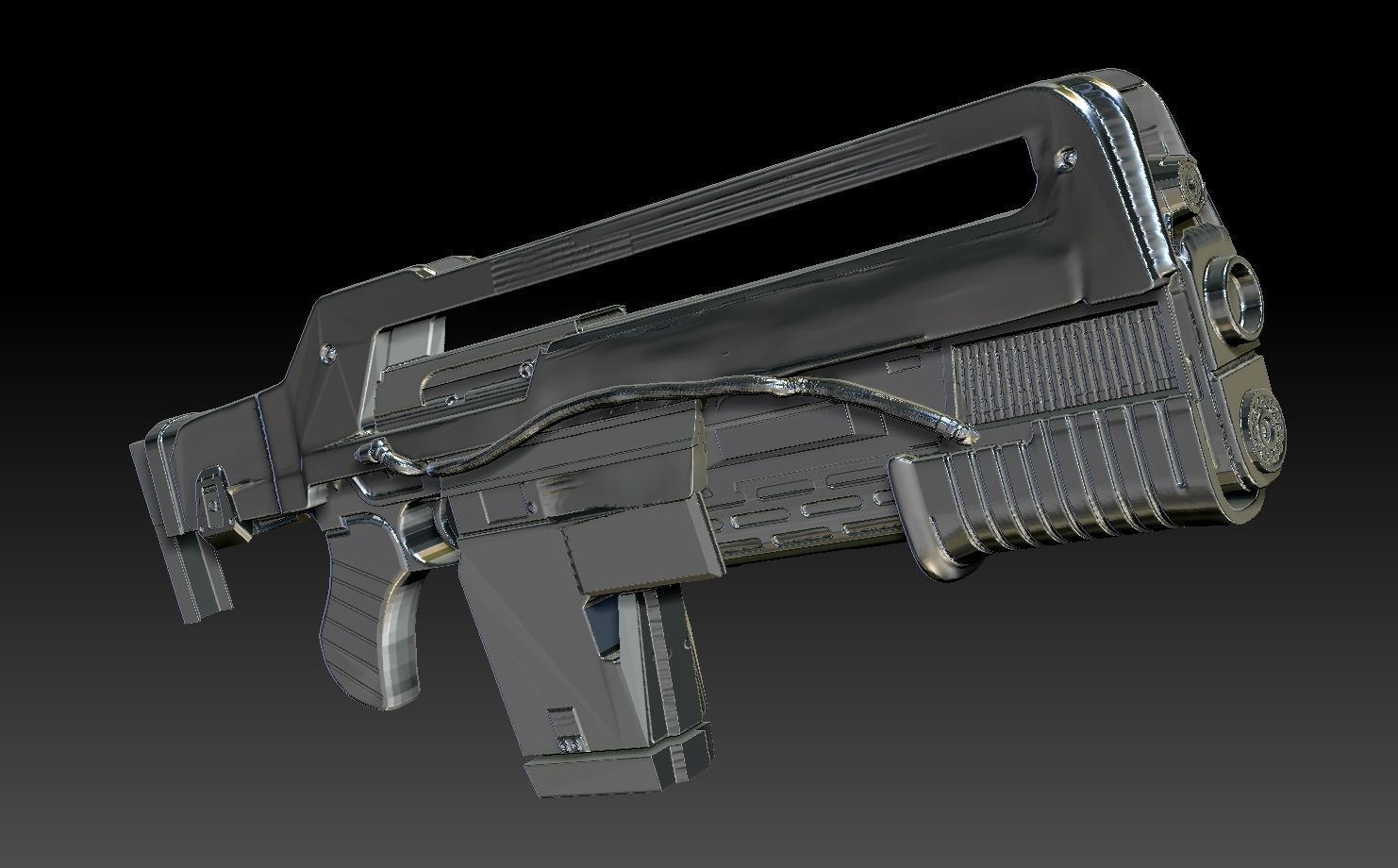 alien romulus inspired movie prop 3D model 3D printable | CGTrader