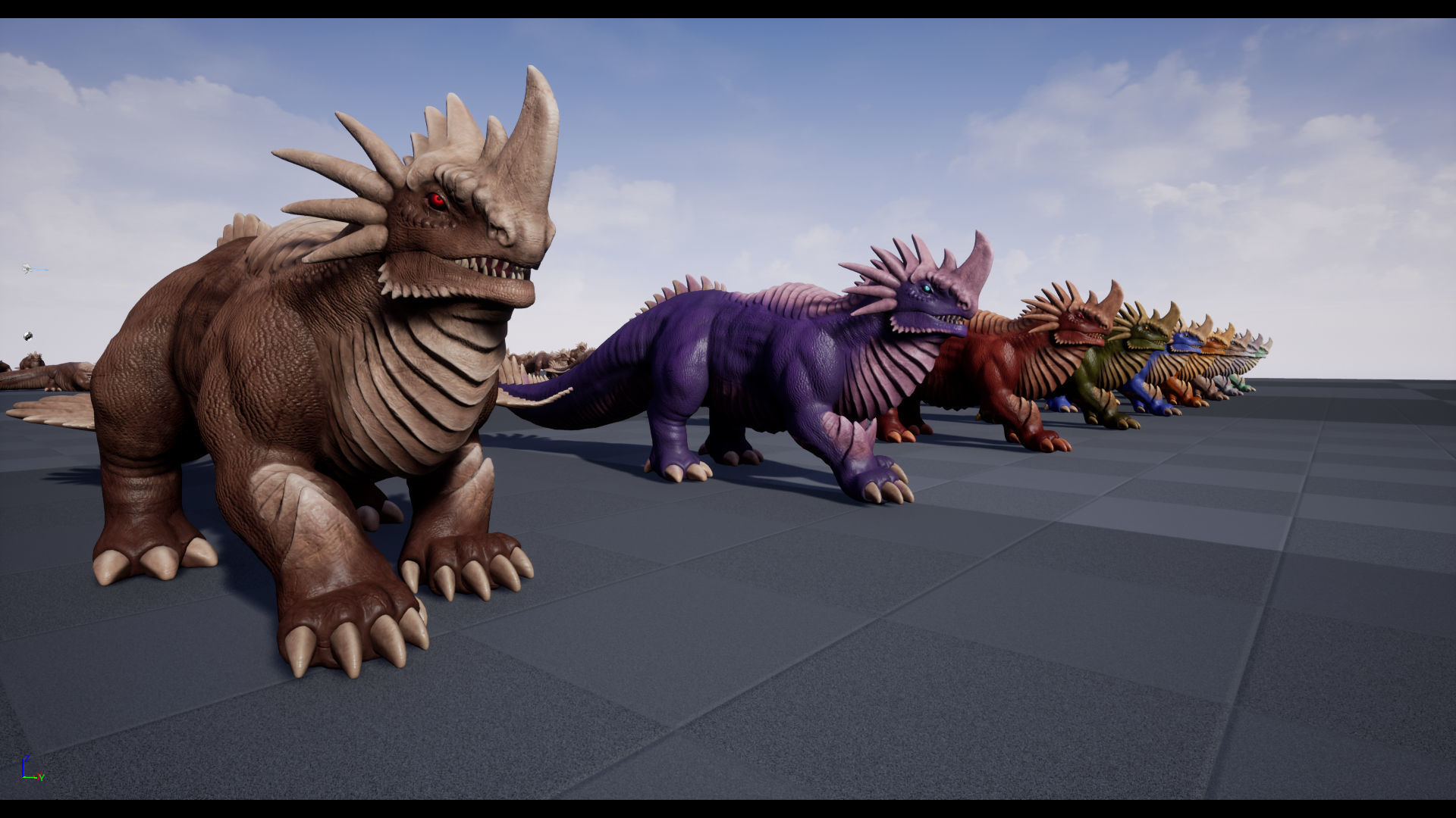 3D model Rhino Drake VR / AR / low-poly | CGTrader