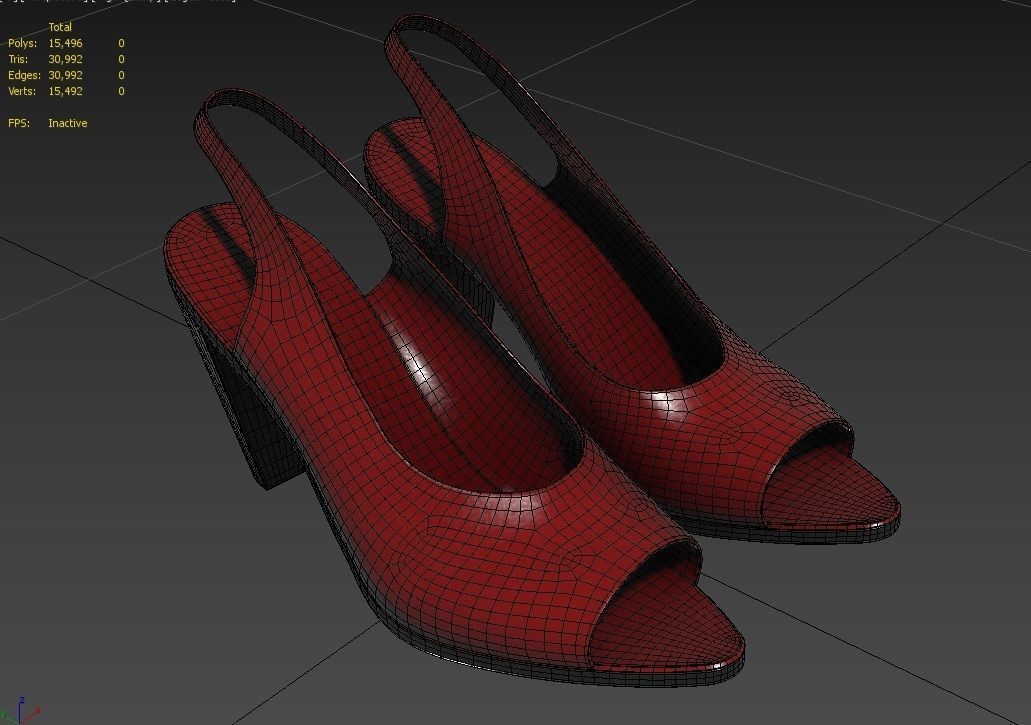 3D model Women Shoes M06 VR / AR / low-poly | CGTrader