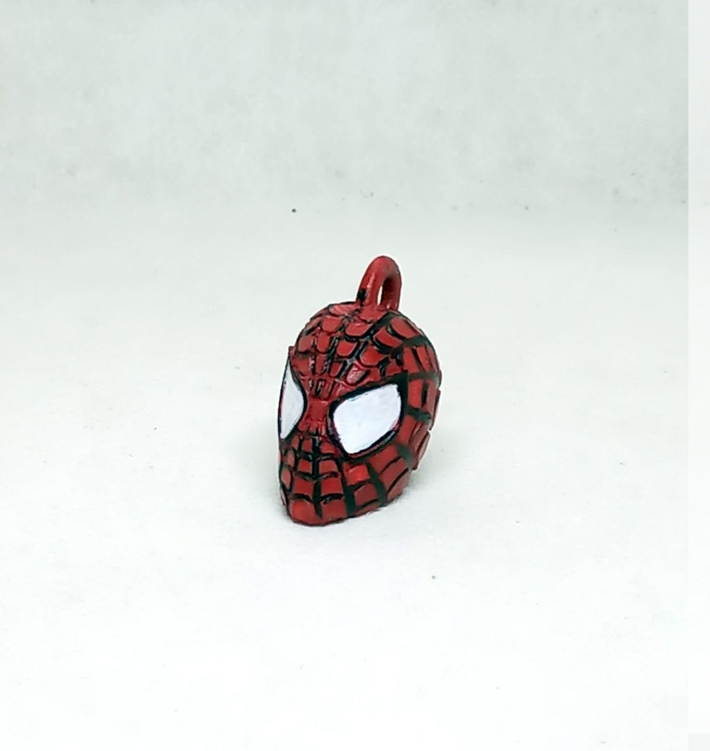 SPIDER-MAN keychain 3D model 3D printable | CGTrader