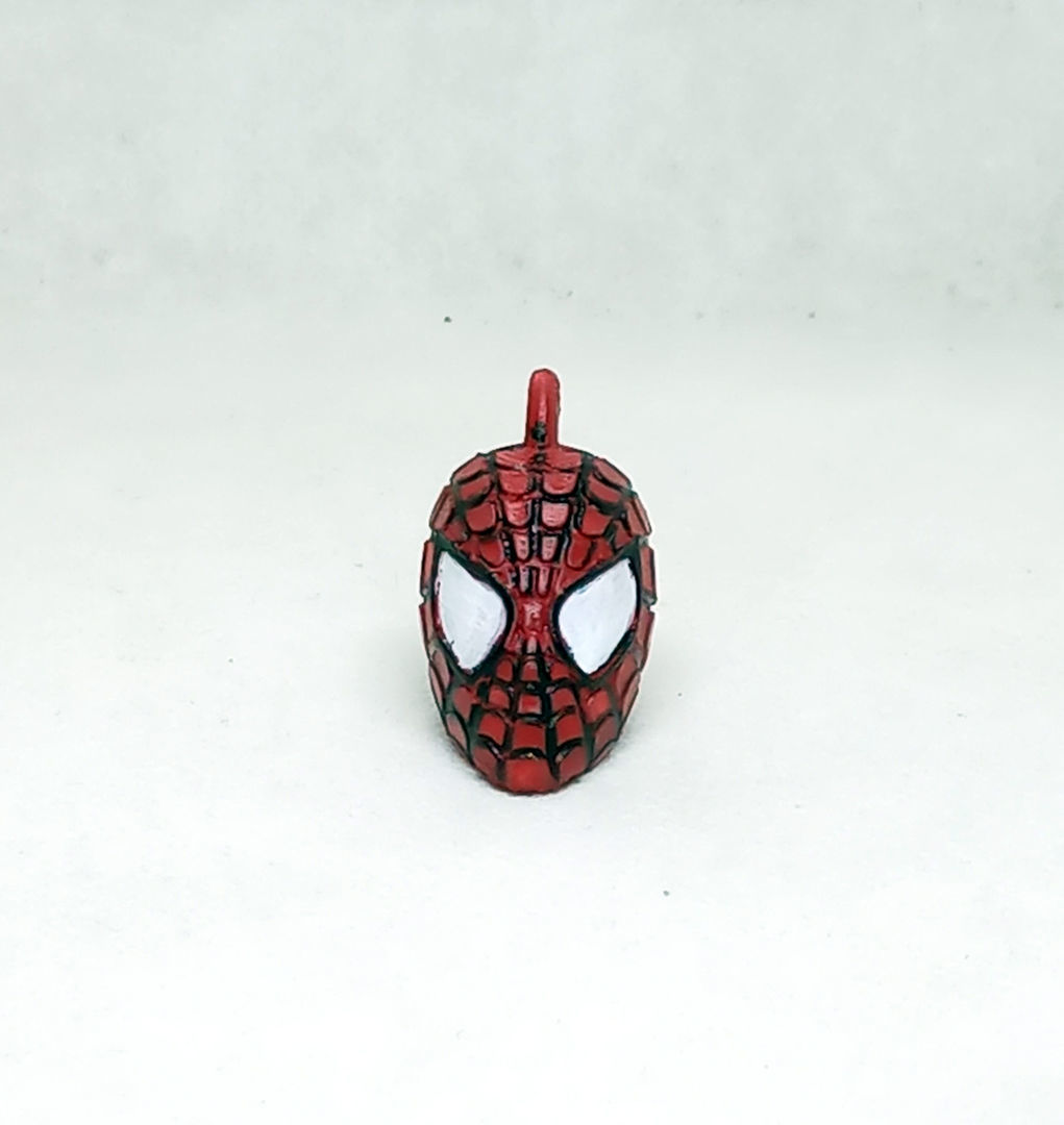 SPIDER-MAN keychain 3D model 3D printable | CGTrader