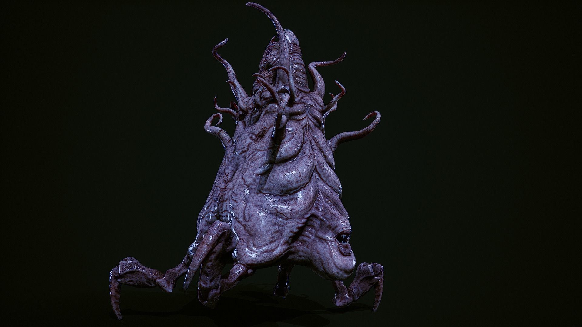3D model Lovecraftian god VR / AR / low-poly | CGTrader