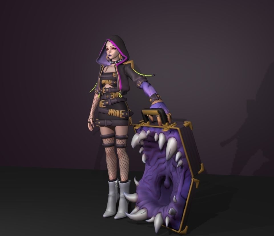 anesidora 3D model animated rigged | CGTrader