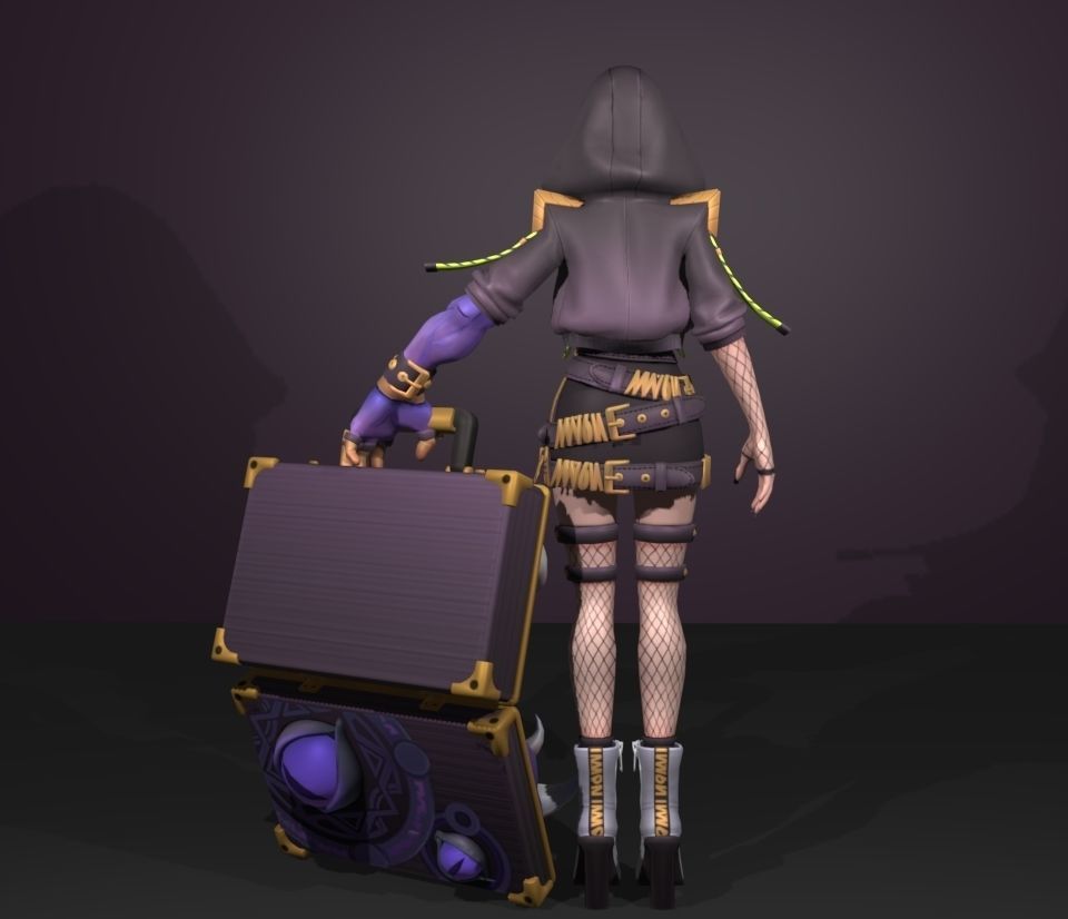 anesidora 3D model animated rigged | CGTrader