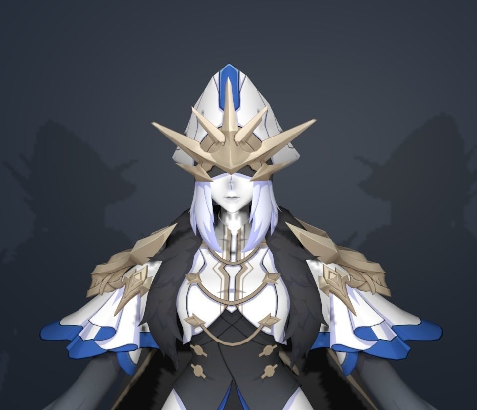 guardian shadow 3D model animated rigged | CGTrader