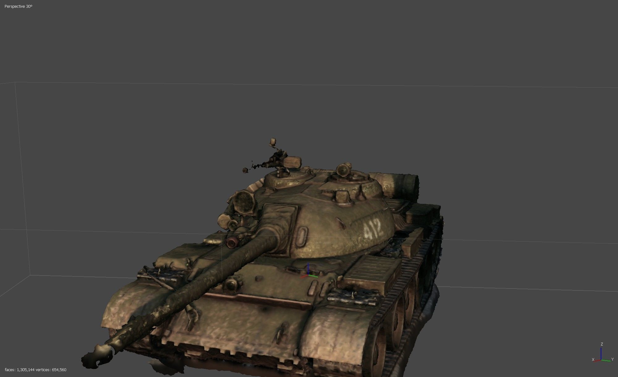 T-55A MAIN BATTLE TANK 3D model | CGTrader