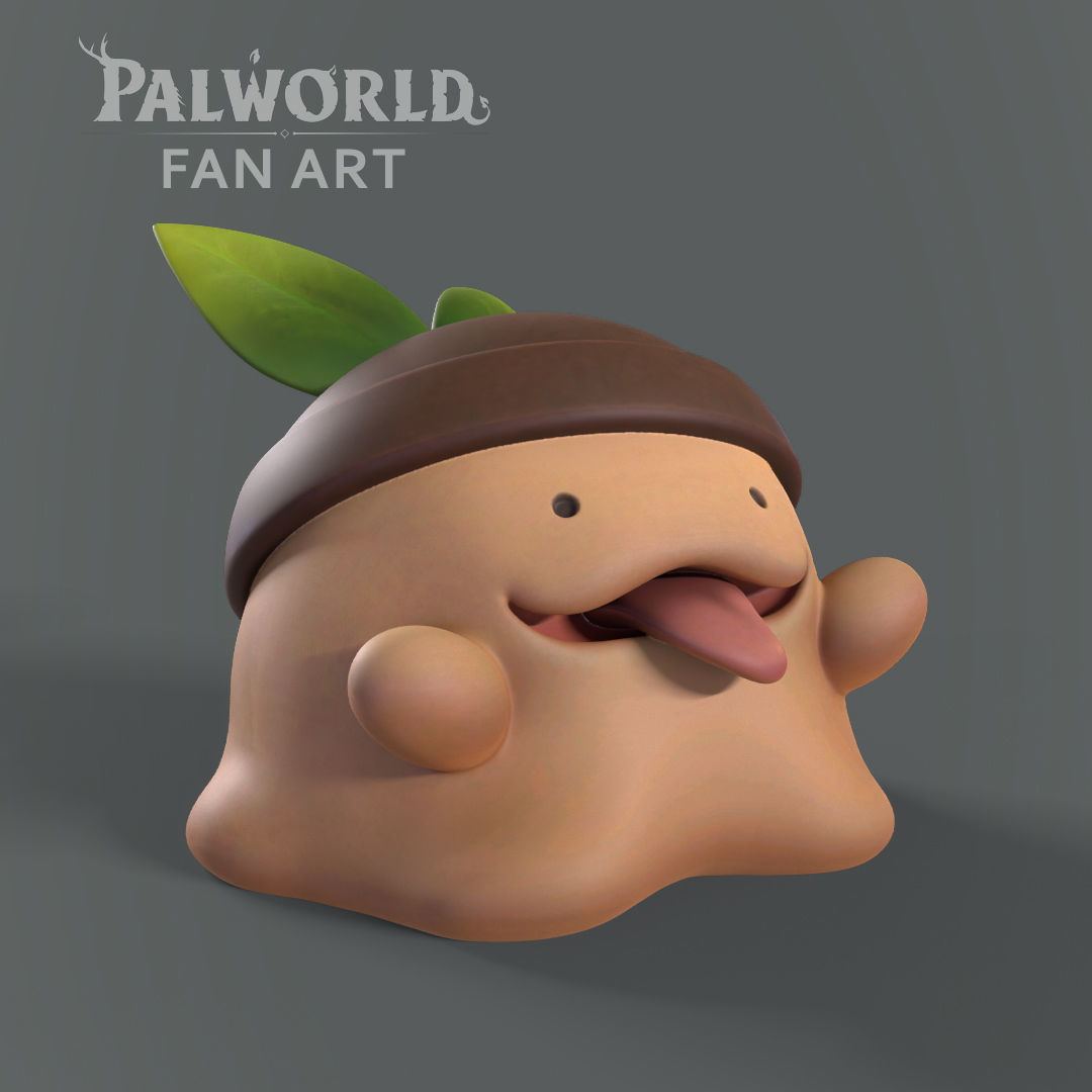 PALWORLD 13 - GUMOSS FANART 3D model 3D printable | CGTrader