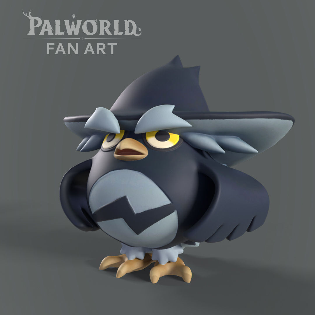 PALWORLD 15 - HOOCRATES FANART 3D model 3D printable | CGTrader
