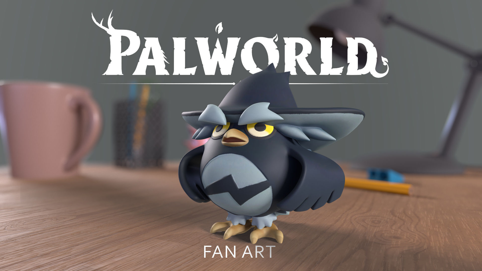 PALWORLD 15 - HOOCRATES FANART 3D model 3D printable | CGTrader
