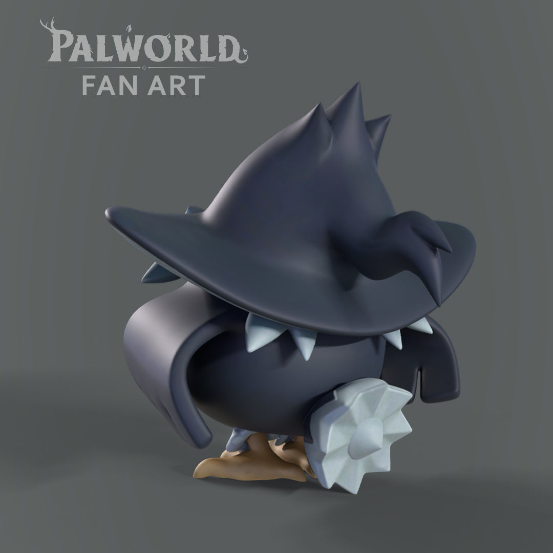 PALWORLD 15 - HOOCRATES FANART 3D model 3D printable | CGTrader