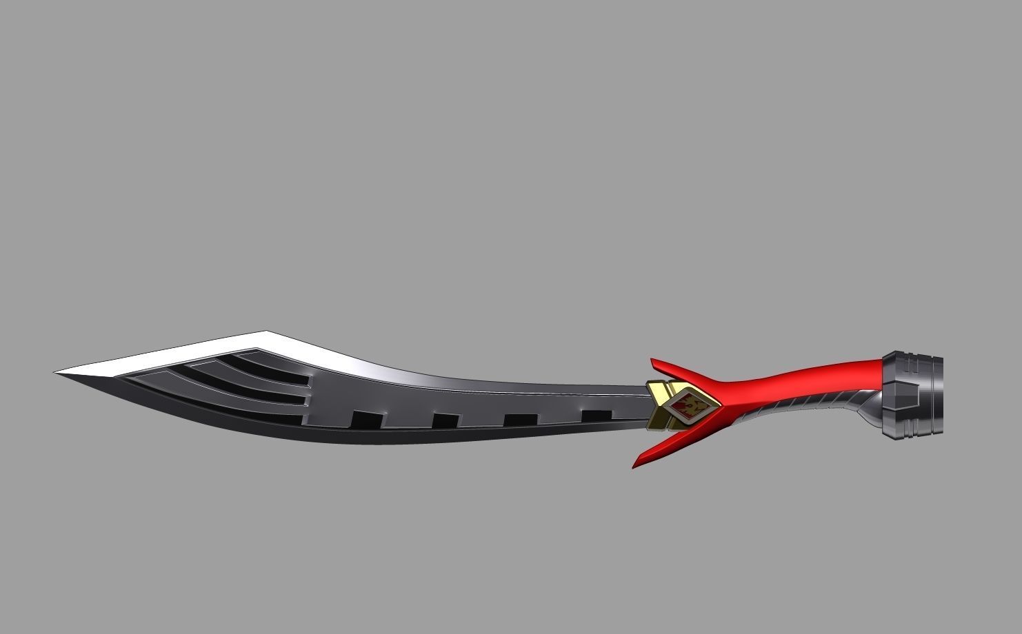 kamen rider ryuki sword 3D model 3D printable | CGTrader