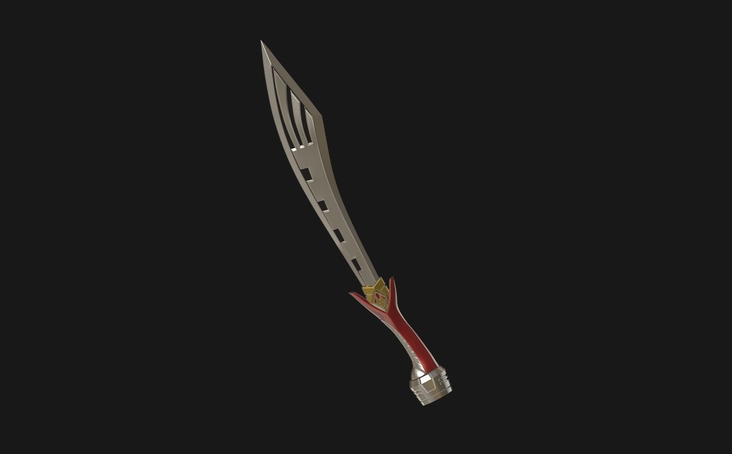 kamen rider ryuki sword 3D model 3D printable | CGTrader