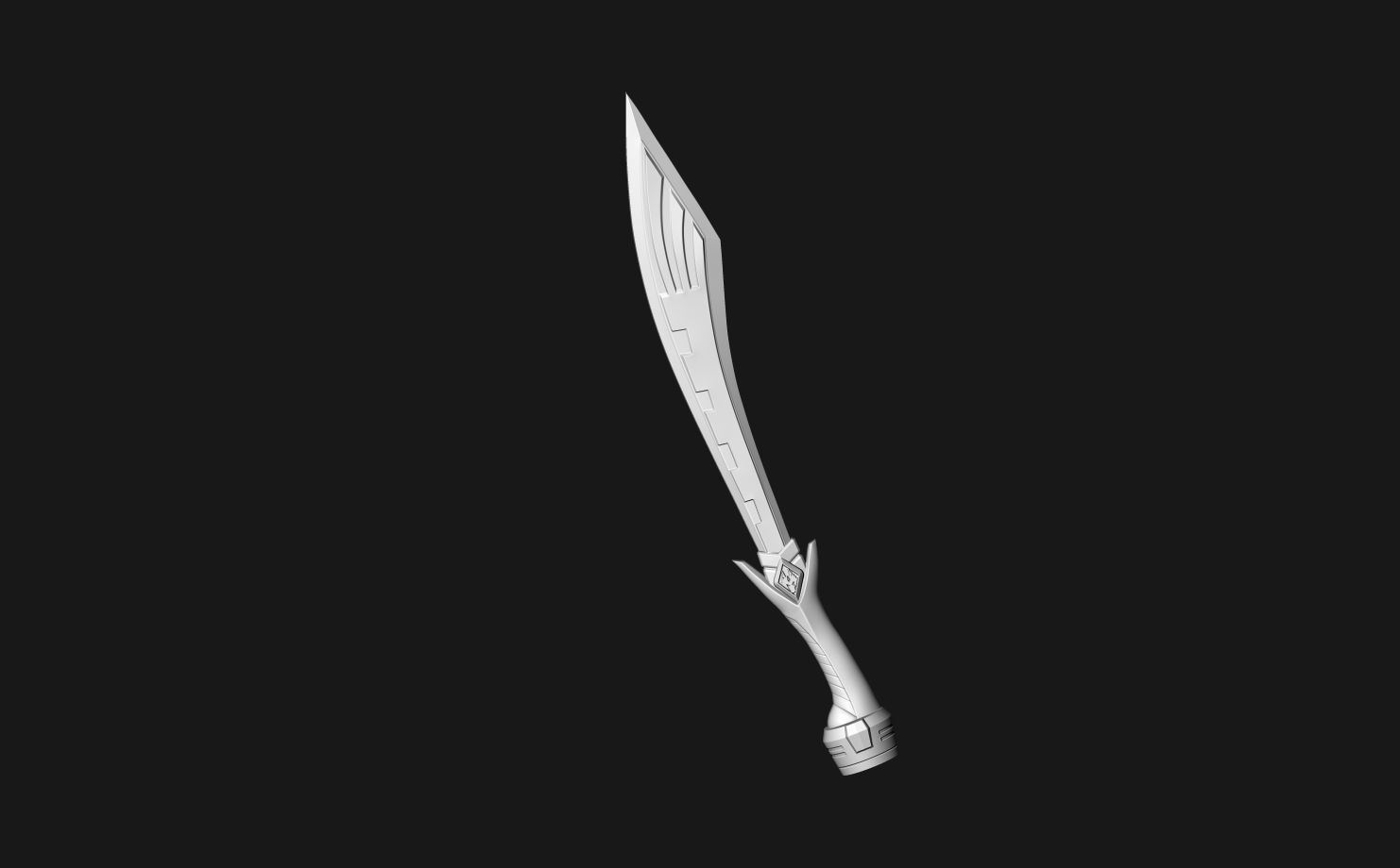 kamen rider ryuki sword 3D model 3D printable | CGTrader
