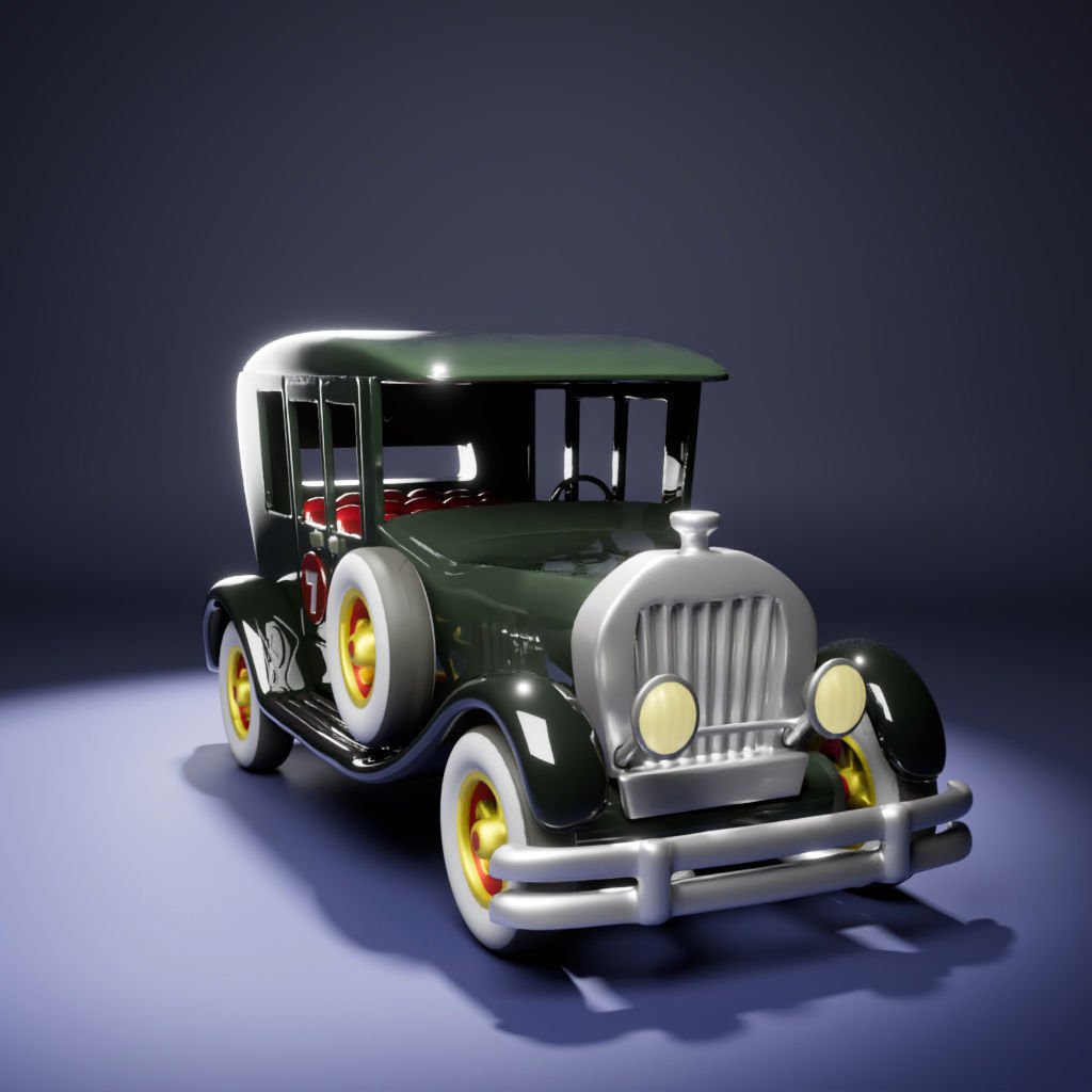 The Ant hill mob car 3D model 3D printable | CGTrader