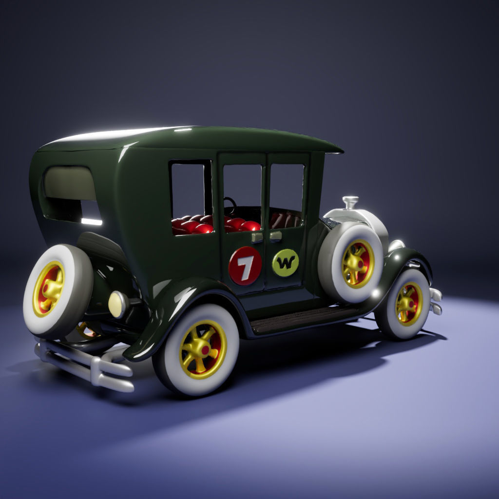 The Ant hill mob car 3D model 3D printable | CGTrader