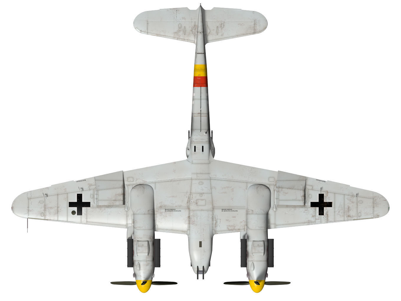 Messerschmitt Me 410 B2U2 Hornisse 3D model | CGTrader