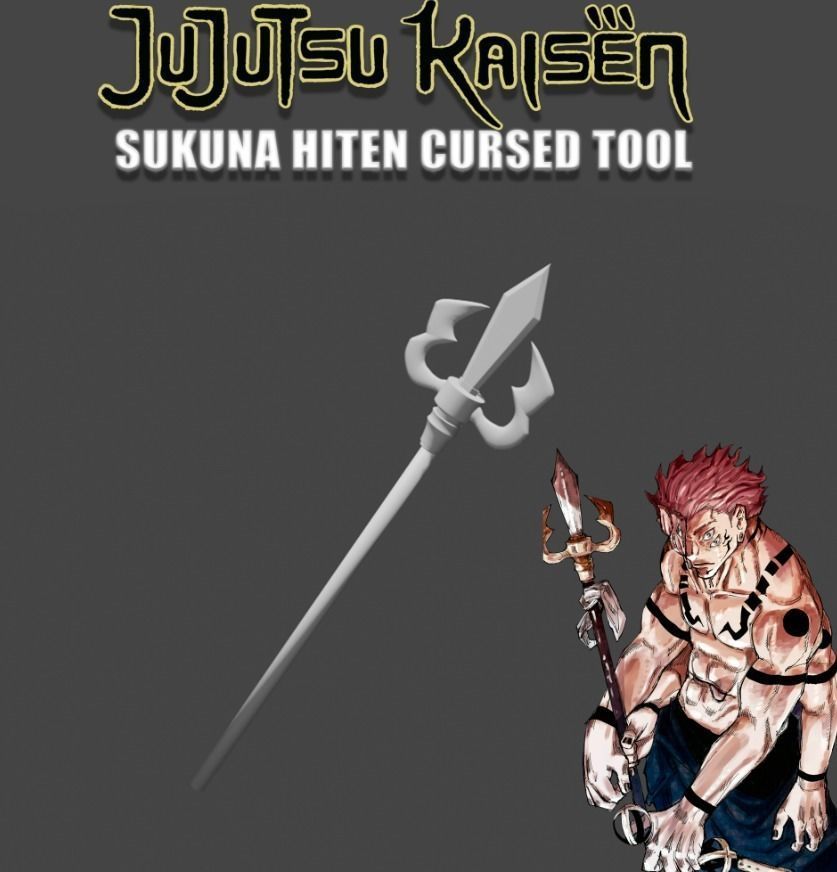 HITEN CURSED TOOL SUKUNA 3D model 3D printable | CGTrader