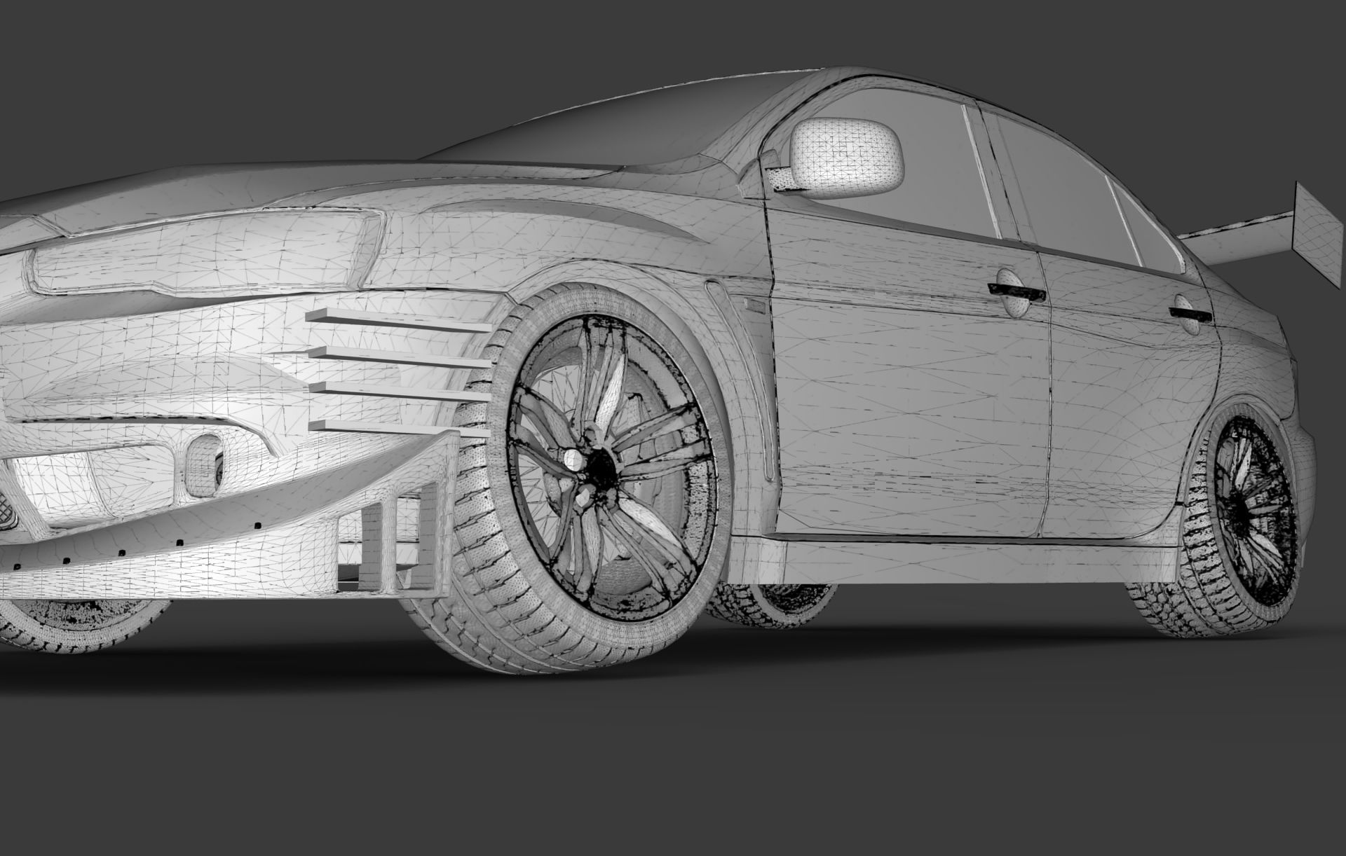 Lancer Evolution 3D model | CGTrader