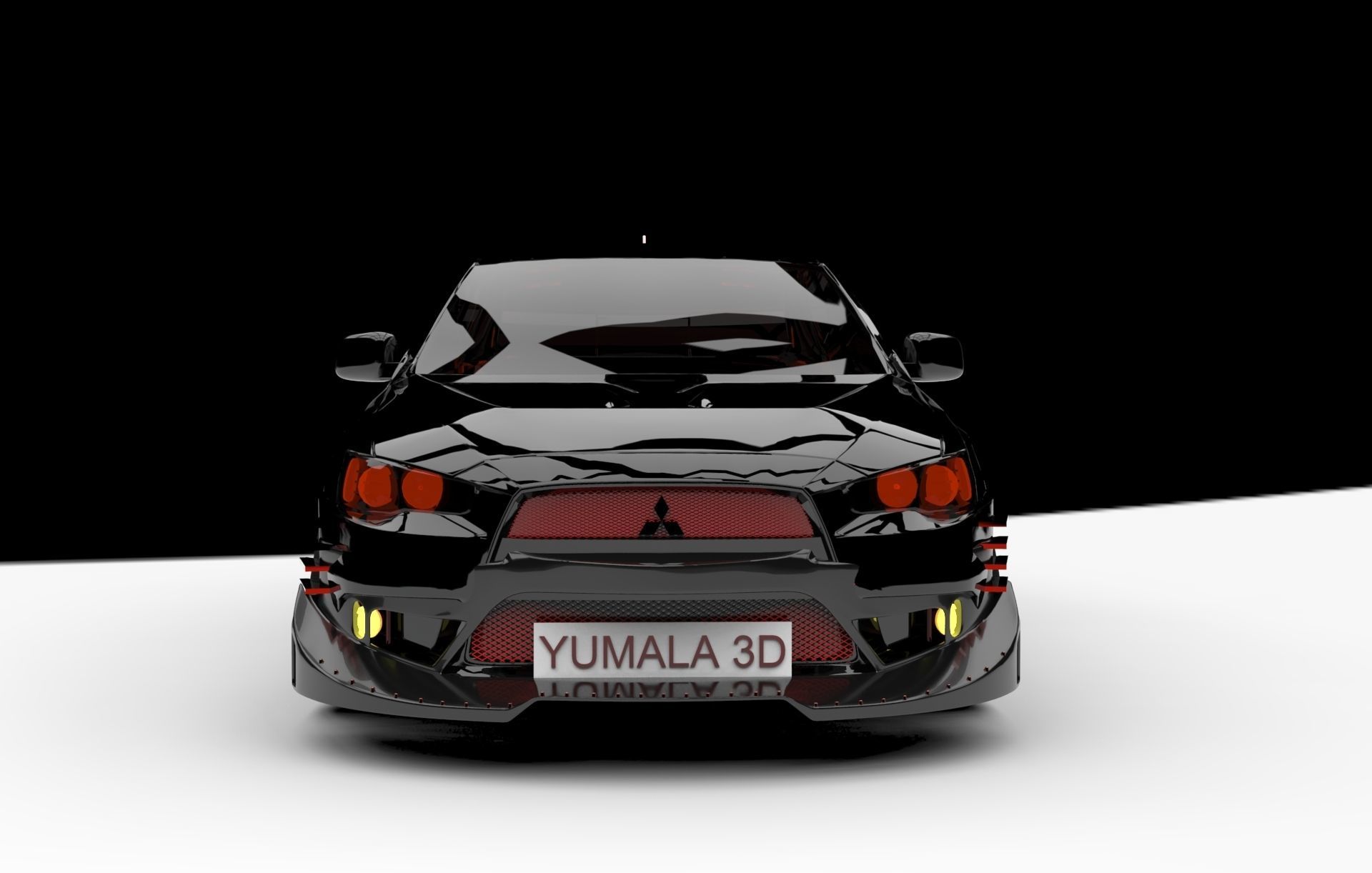 Lancer Evolution 3D model | CGTrader