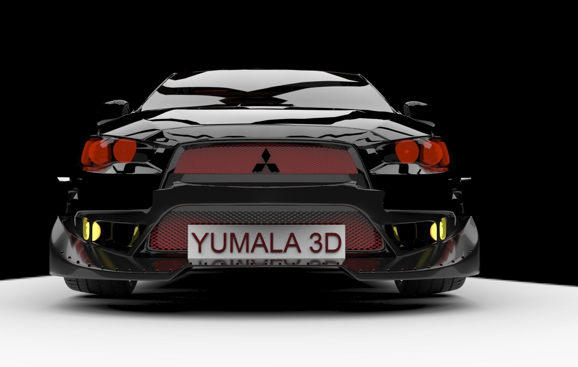 Lancer Evolution 3D model | CGTrader