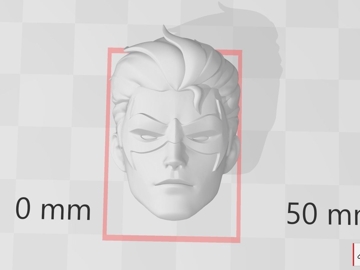 RED ROBIN HEAD SCULPT 3D model 3D printable | CGTrader