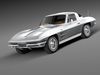 Chevrolet Corvette C2 coupe CG 3D model | CGTrader